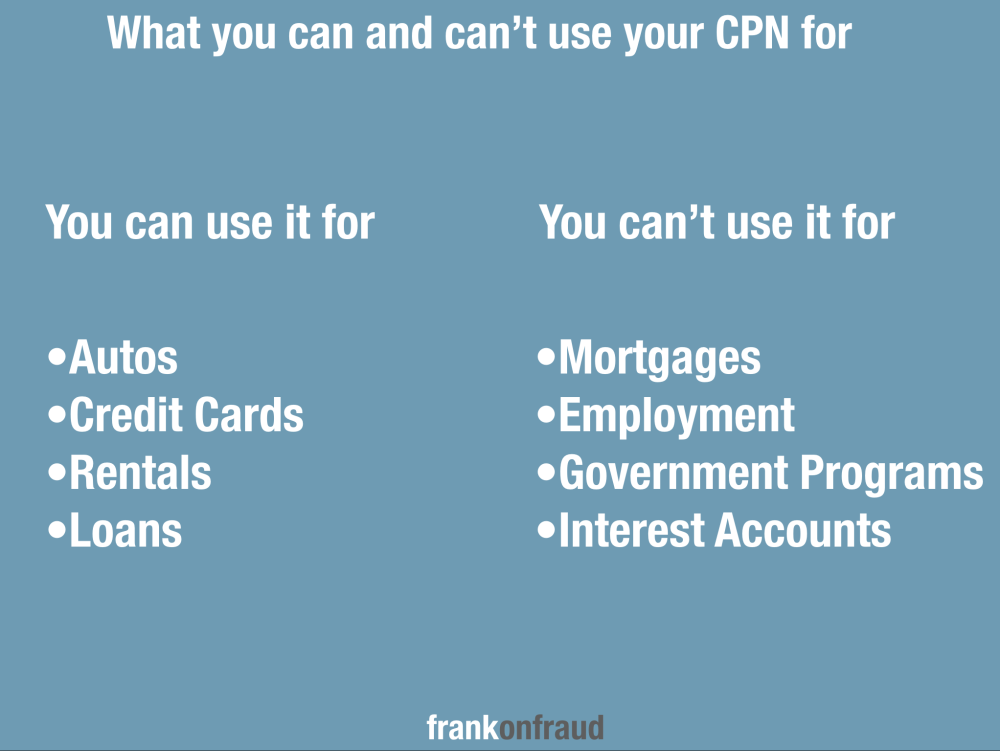 I Bought a "Legal" CPN - Here's What Happened. - Frank on Fraud