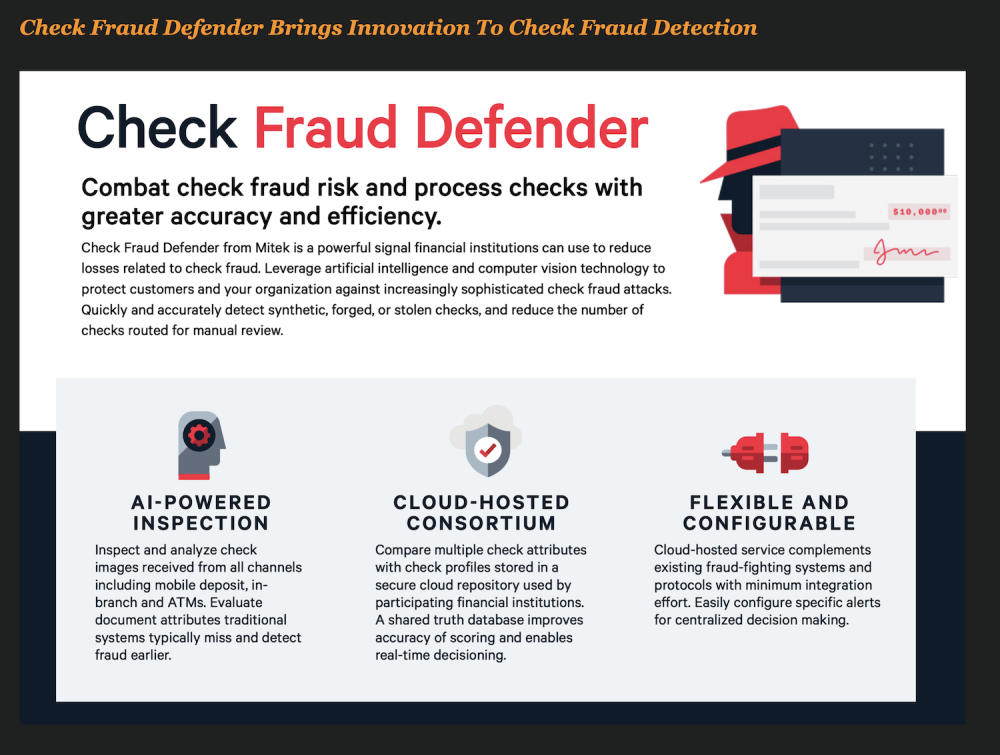 Check Fraud Is Booming Again In A Post-Pandemic US - Frank on Fraud