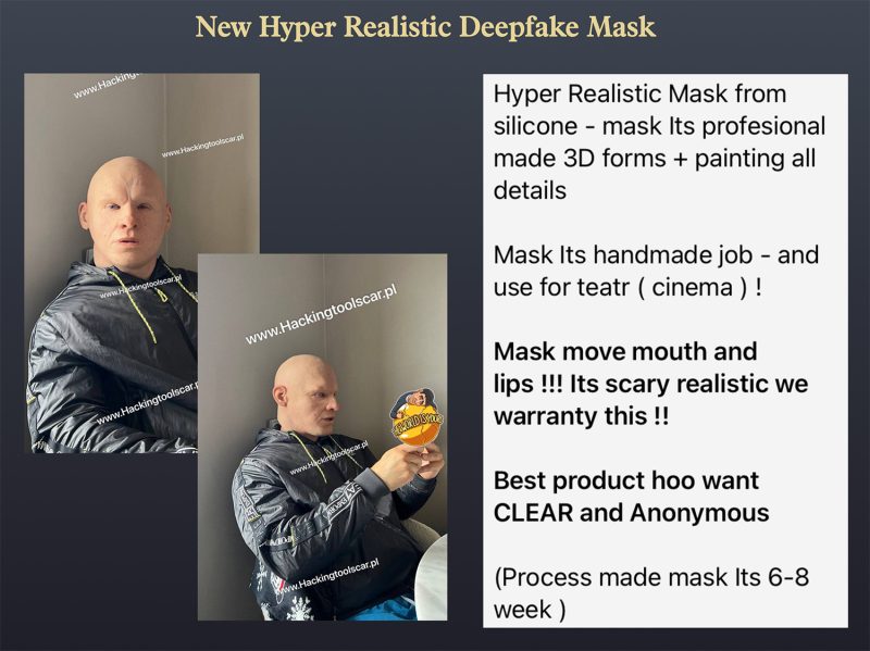 New Hyper Realistic Deepfake Mask Can Pass ID Checks - Frank on Fraud